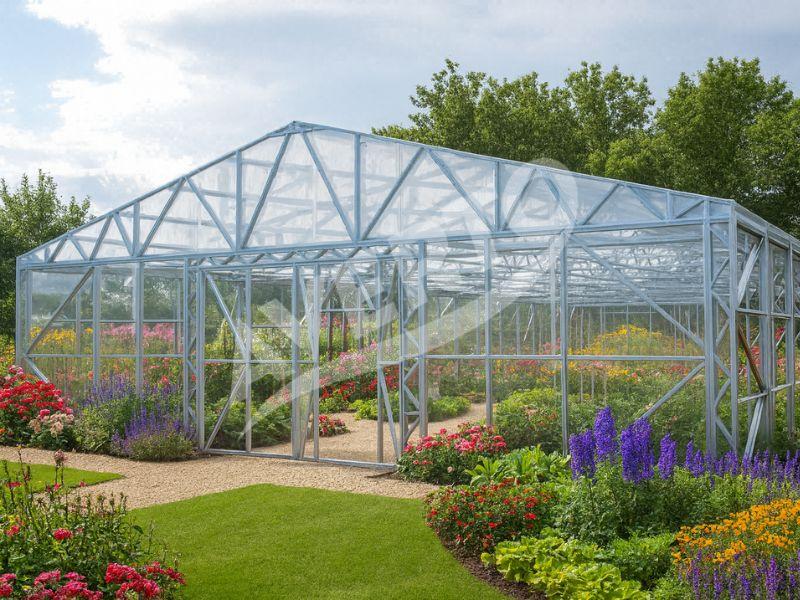 Greenhouse 10x18 m MEGA PREMIUM 6mm with 6 mm polycarbonate | Averto